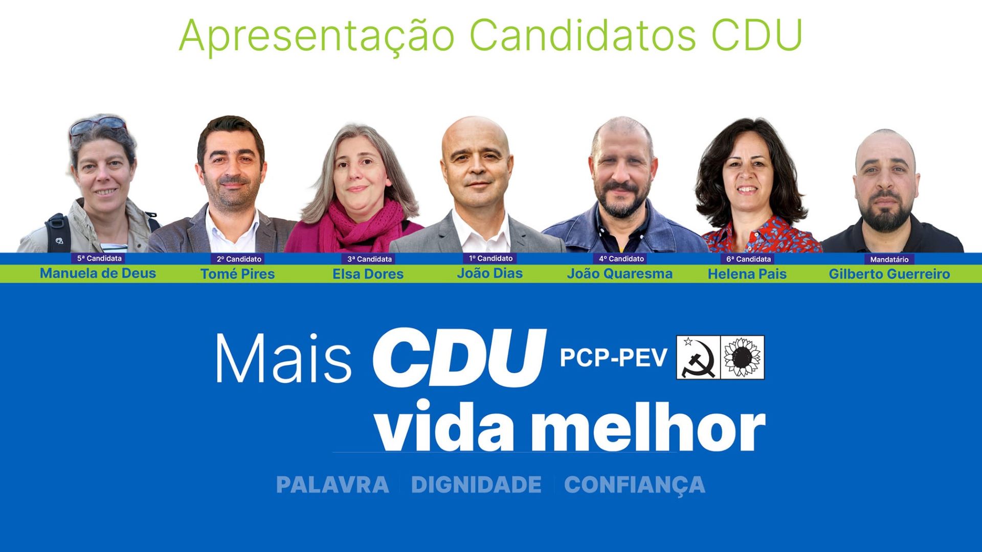 Legislativas: CDU faz apresentação pública dos candidatos por Beja em ...